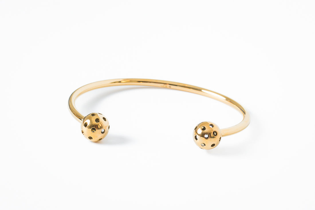 Pickleball Cuff Bracelet | The Dainty Dinker Pickleball jewelry