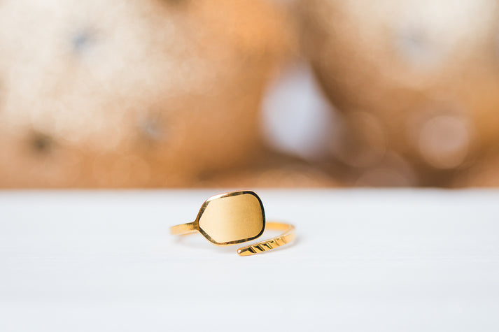 Pickleball Ring - The Replay Ring - Pickleball jewelry – The Dainty Dinker